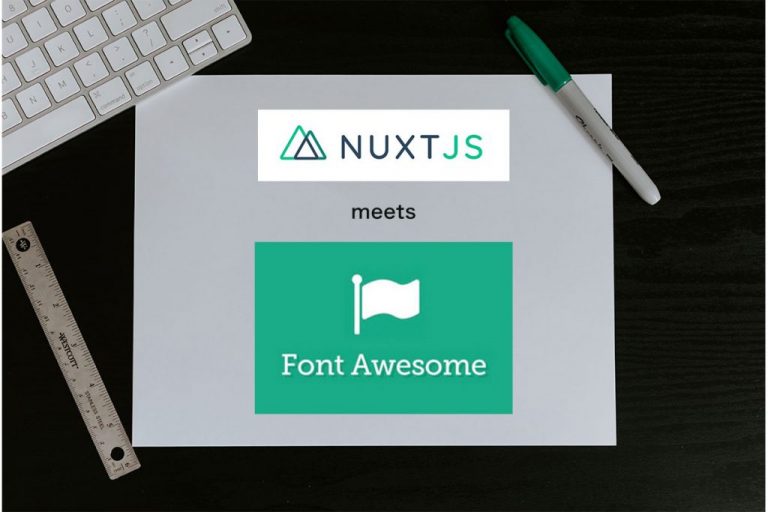 Nuxt.js: Font Awesomeの導入（TypeScript） - Time is Life!