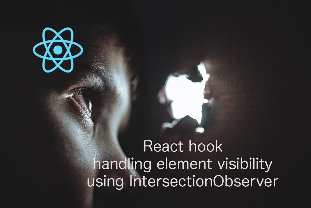 React Intersectionobserver Hook Typescript Time Is Life